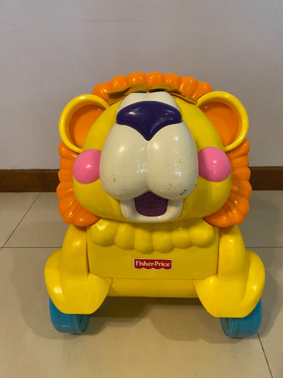 Fisher-Price Stride-To-Ride Lion, Babies & Kids, Infant Playtime on ...