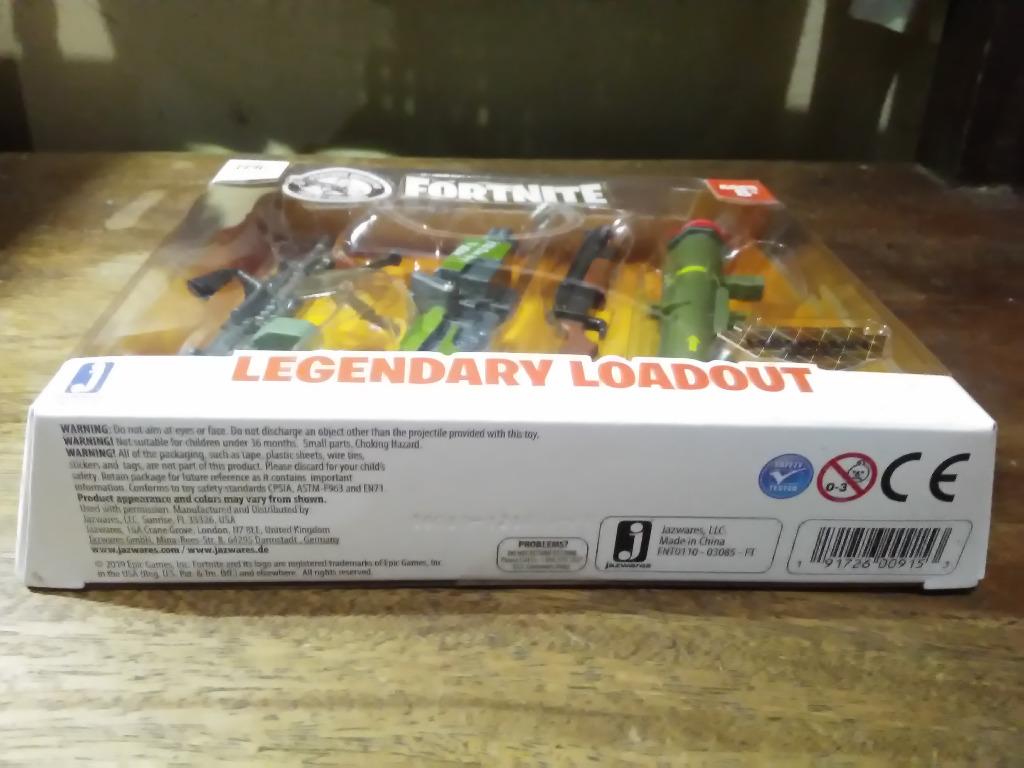 Fortnite Legendary Loadout Accessory Pack by Jazwares, Hobbies & Toys ...