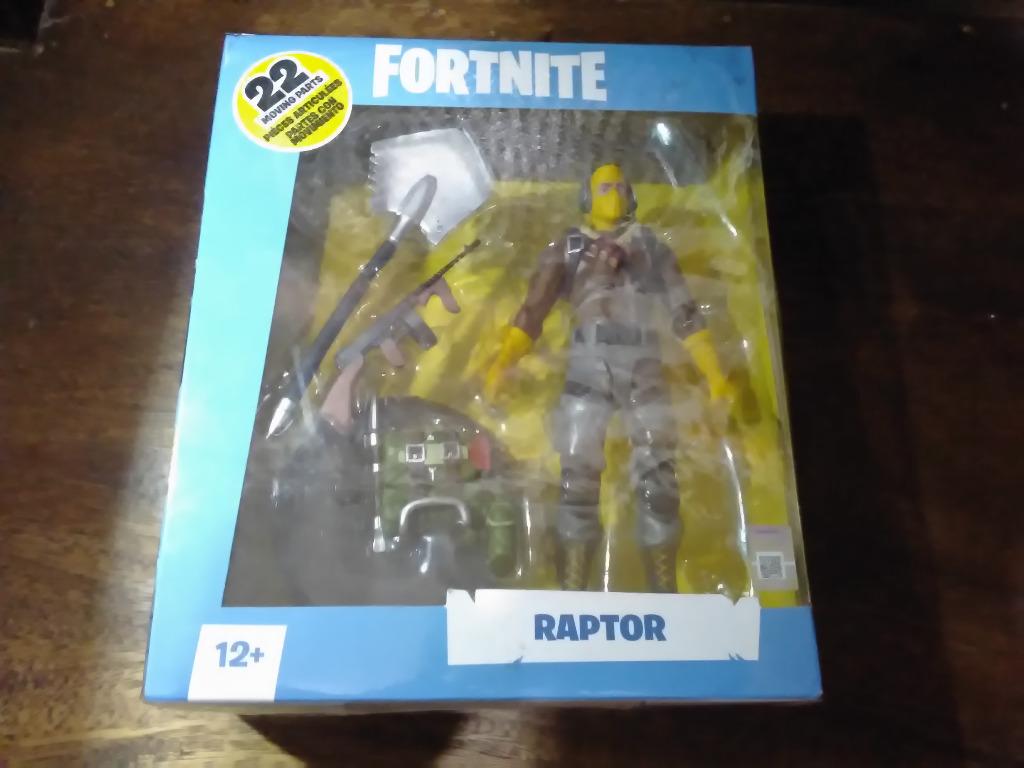 FORTNITE RAPTOR 7 inch Action Figure by McFarlane Toys, Hobbies & Toys ...