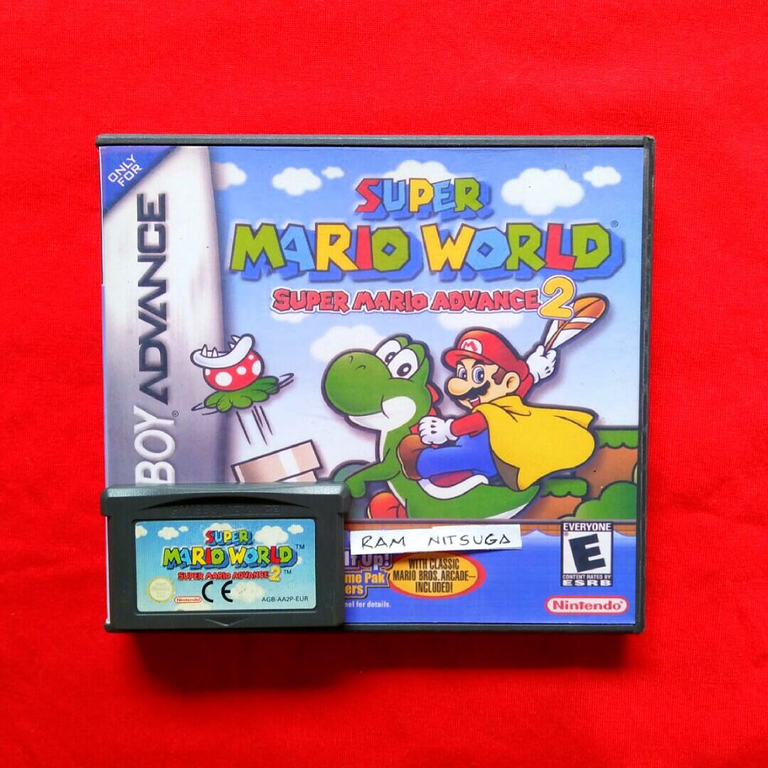 Gameboy Advance: Super Mario Advance Bundle, Video Gaming, Video Games ...