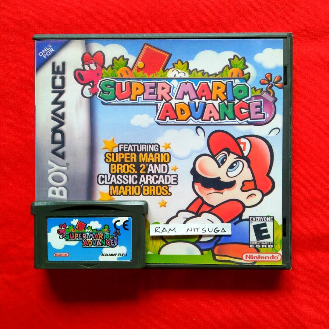 Gameboy Advance: Super Mario Advance Bundle, Video Gaming, Video Games ...