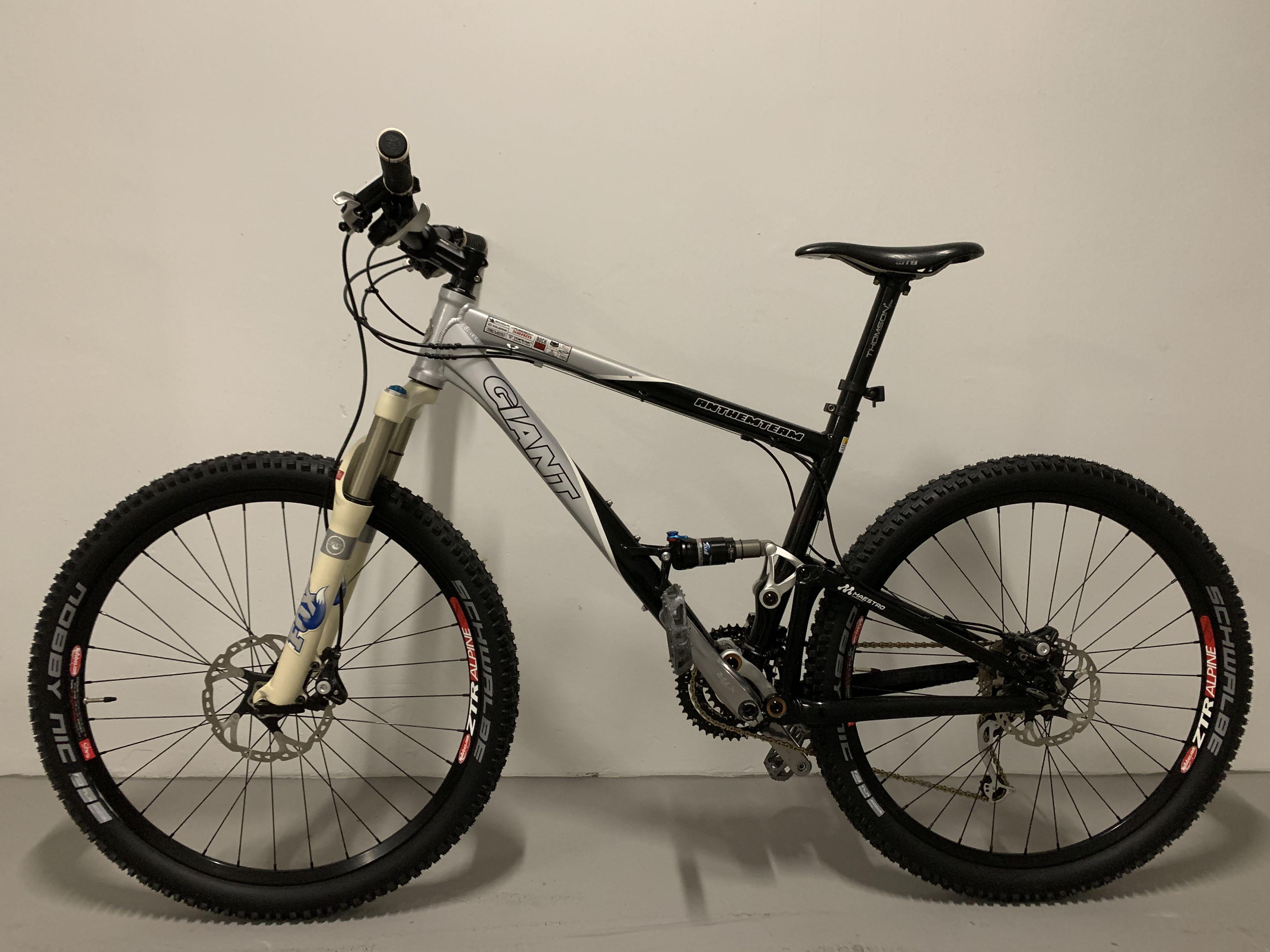 Giant Anthem full sus MTB, Sports Equipment, Bicycles & Parts, Bicycles ...