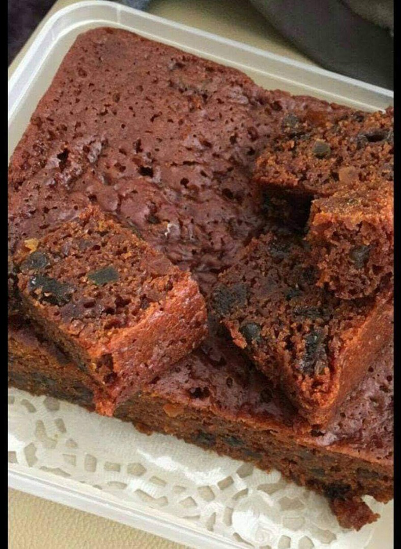 Kek Kukus Buah-buahan. Steam Mix Fruit Cake., Food & Drinks, Packaged ...