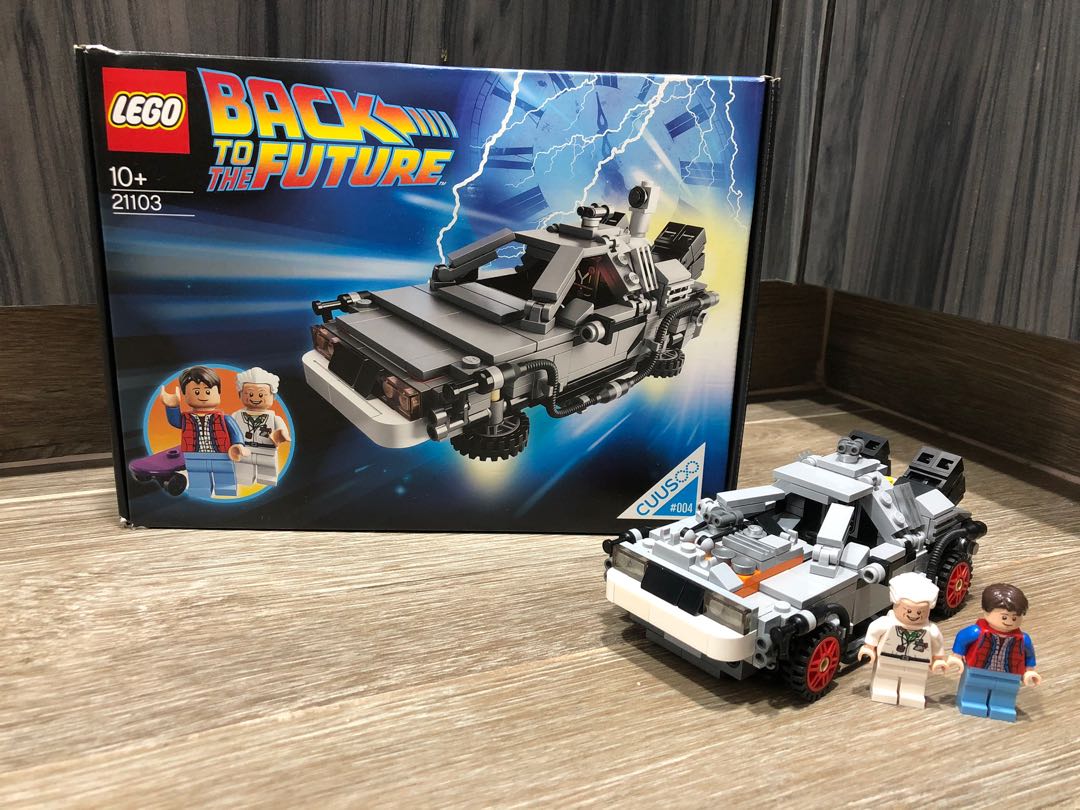 LEGO 21103 Back to the future Delorean time machine, 興趣及遊戲, 玩具 & 遊戲類 ...