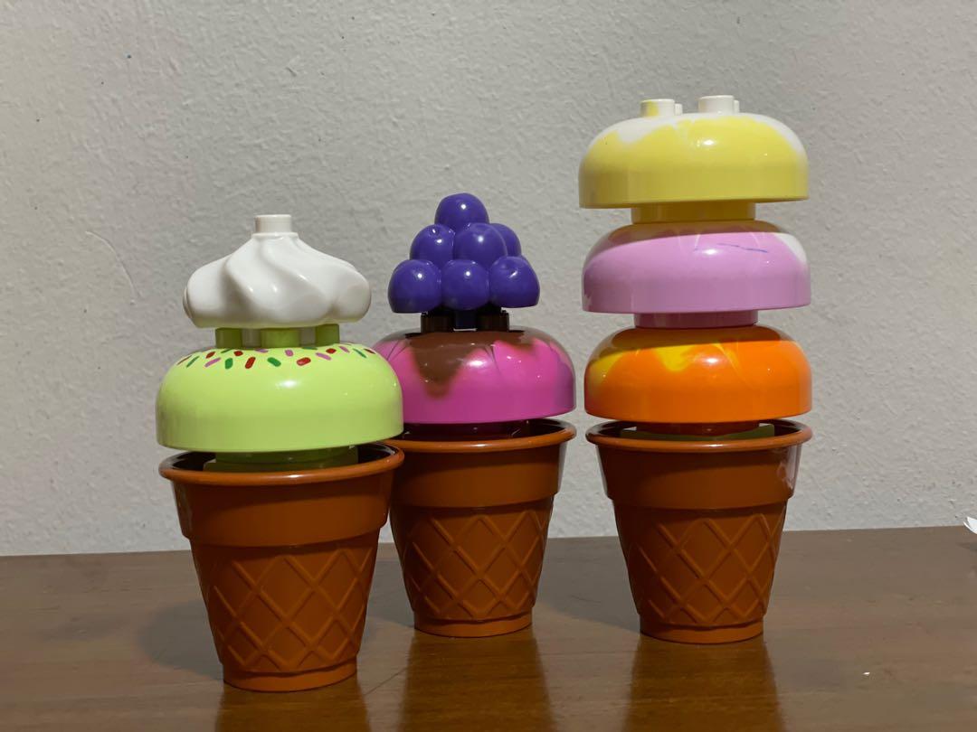 lego duplo ice cream, Toys & Games, Bricks & Figurines on Carousell