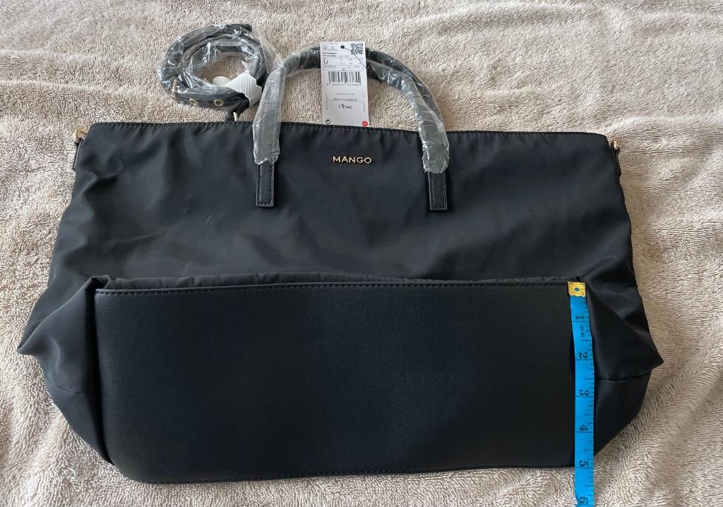 Mango Nylon Shopper Tote Bag, Women's Fashion, Bags & Wallets, Tote ...