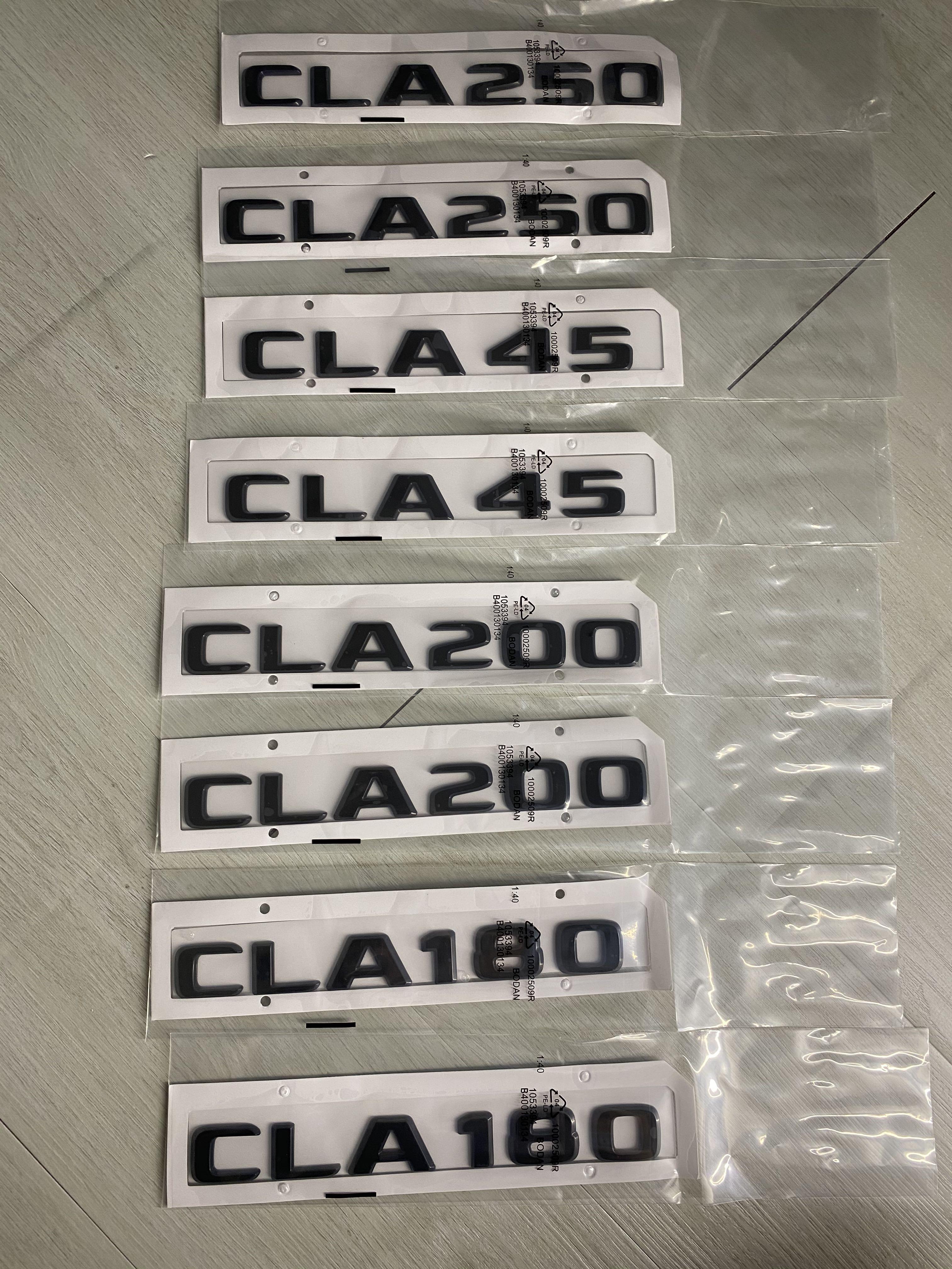 Mercedes Benz side fender rear emblem logo sticker Amg turbo v8 biturbo ...