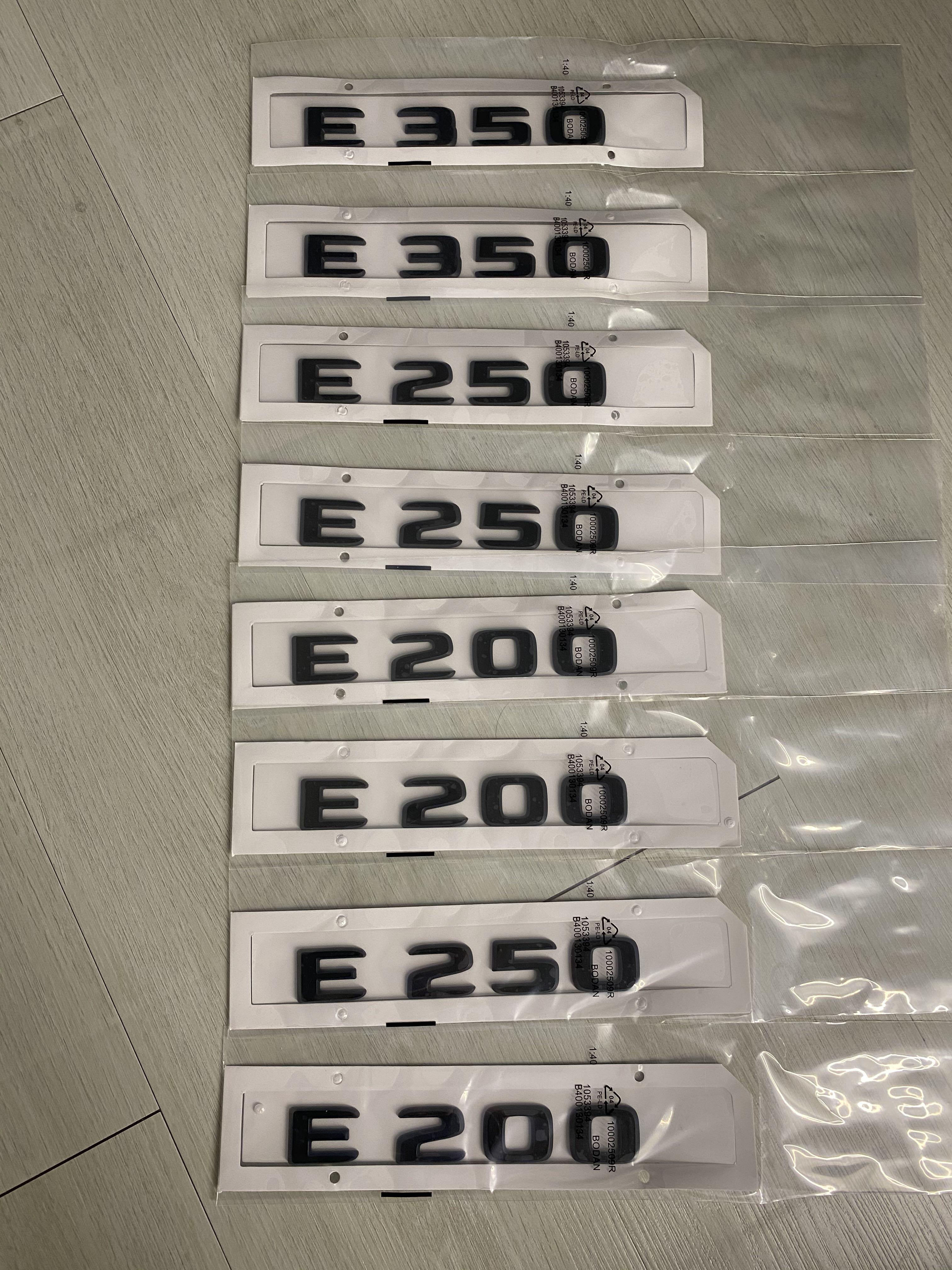 Mercedes Benz side fender rear emblem logo sticker Amg turbo v8 biturbo ...