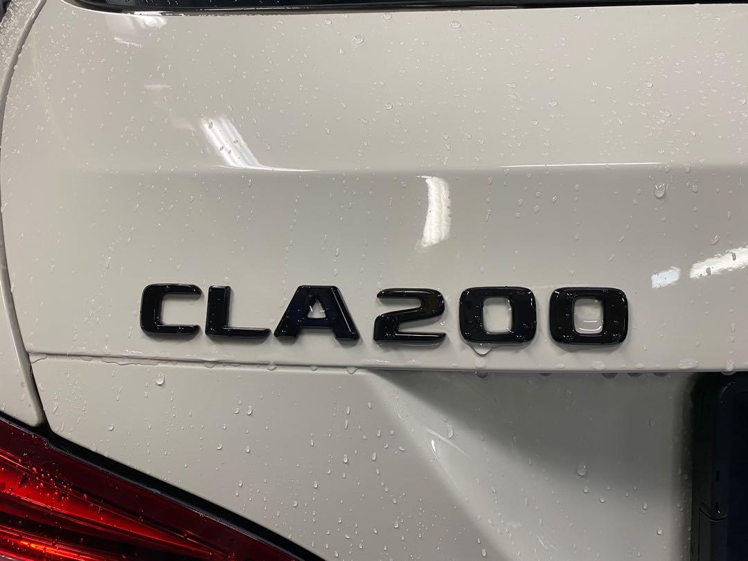 Mercedes Benz side fender rear emblem logo sticker Amg turbo v8 biturbo ...