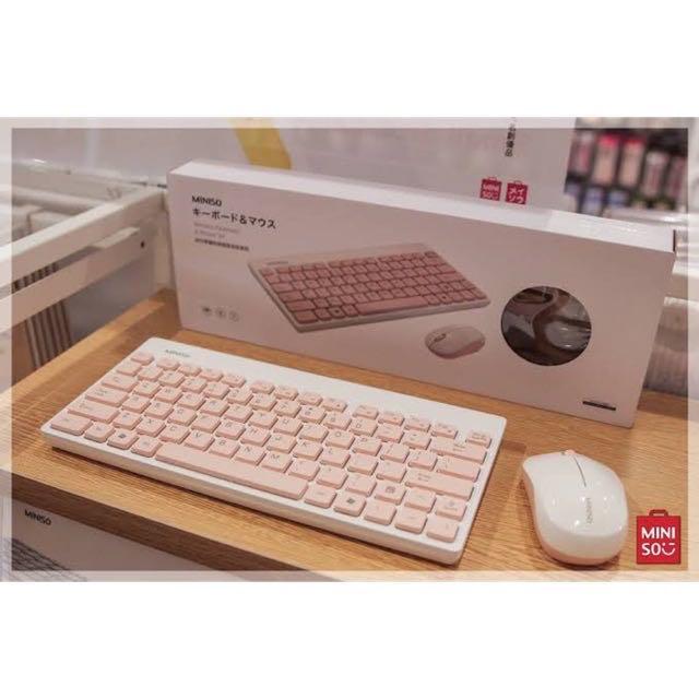 Miniso wireless keyboard and mouse, Mobile Phones & Gadgets, Other ...