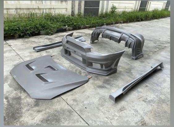 Mitsubishi Lancer EX GT Varis FQ400 Evo X Bonnet Skirting Diffuser ...