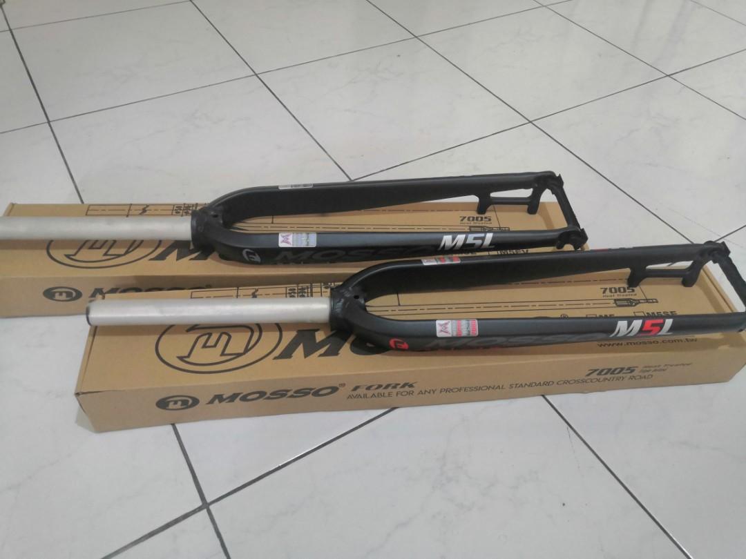 Mosso Rigid Fork M5 & M5L, Sports Equipment, Bicycles & Parts, Bicycles ...