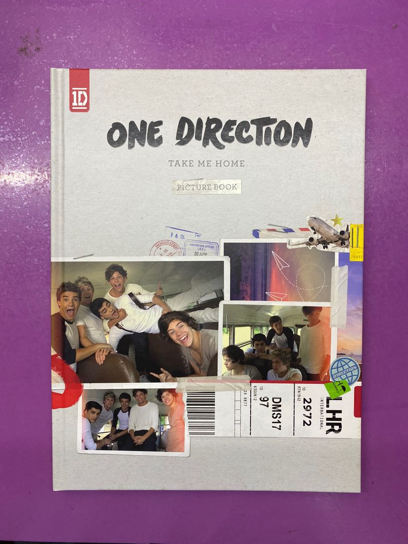 One Direction (1D) Take Me Home Photobook Album from the Limited ...