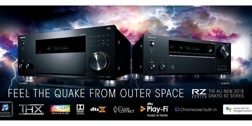 Onkyo High End model TX-RZ720 ,Dolby Atmos ,DTS-X, THX Certified, IMAX ...
