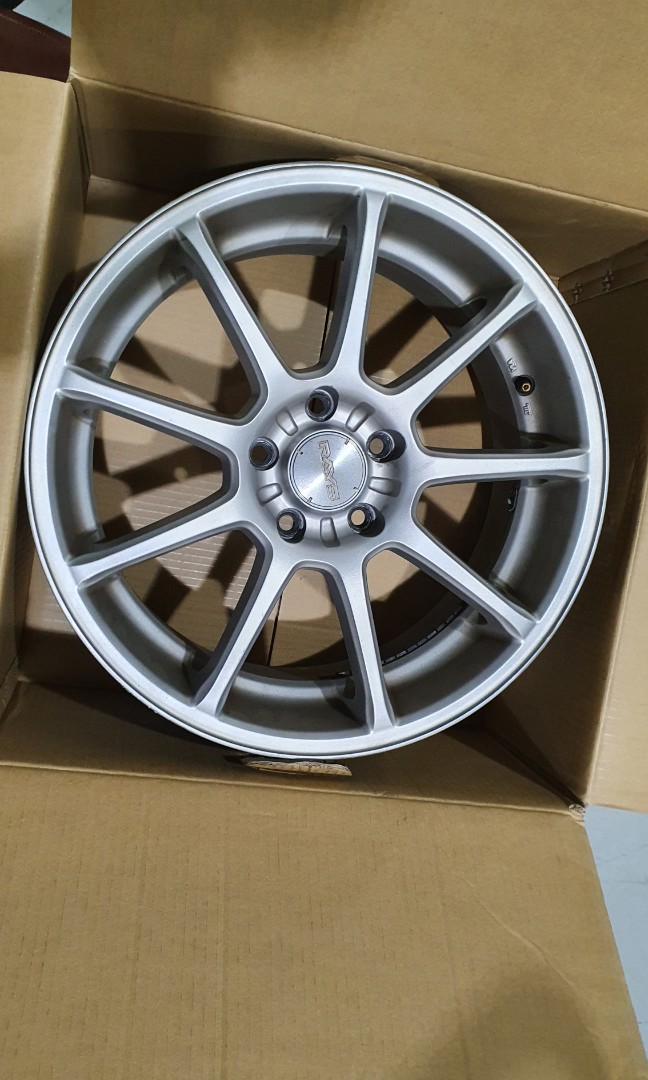 Original RAYS rims rare 1 set 18" 5x114.3 JAPAN MADE light weight - not ...
