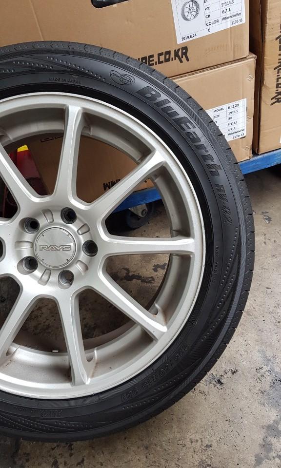 Original RAYS rims rare 1 set 18" 5x114.3 JAPAN MADE light weight - not ...