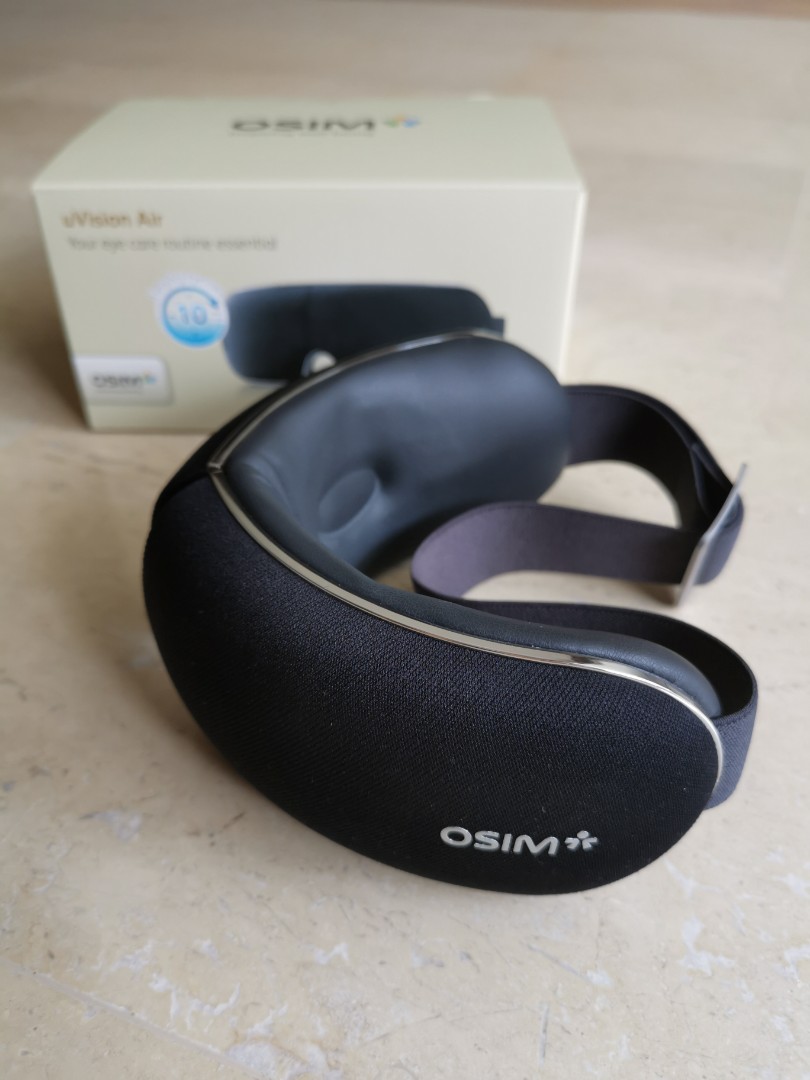 OSIM uVision Air Eye Massager *Almost New*, Health & Nutrition, Massage ...