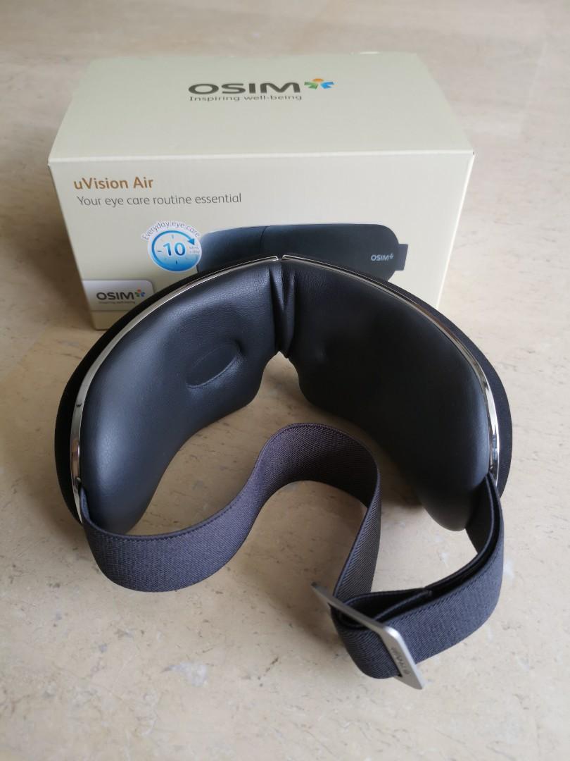 OSIM uVision Air Eye Massager *Almost New*, Health & Nutrition, Massage ...