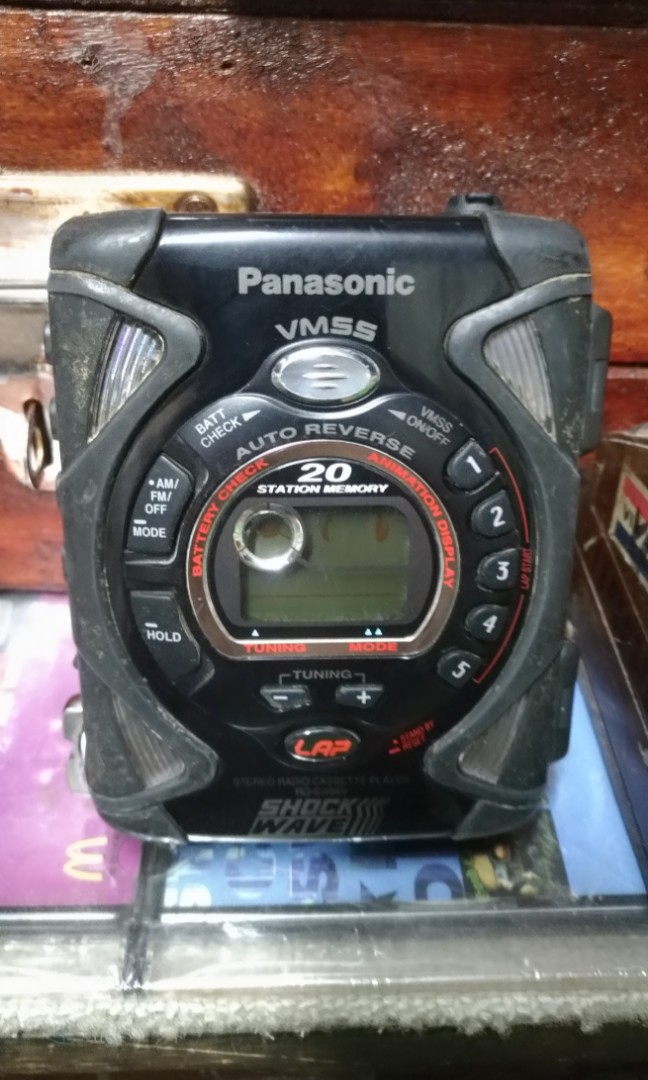 Panasonic Shock Wave cassette radio, Audio, Portable Music Players on ...