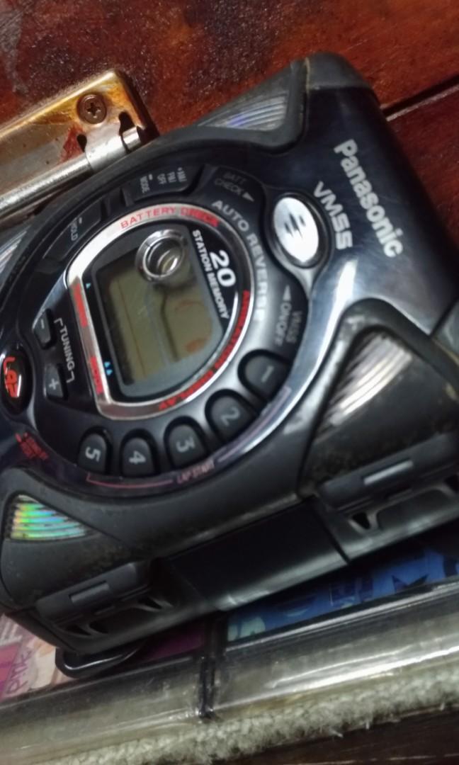 Panasonic Shock Wave cassette radio, Audio, Portable Music Players on ...