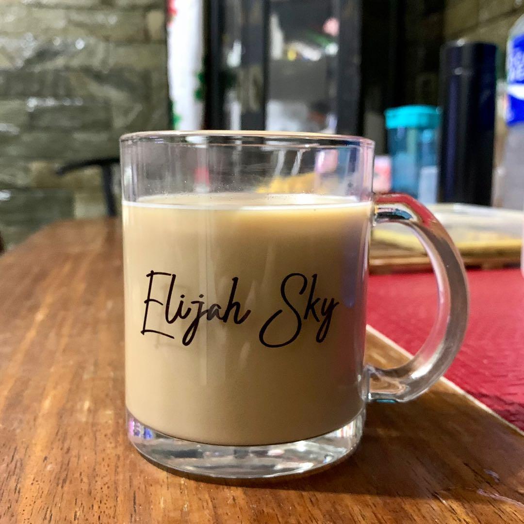 Personalized Spotify Clear Mugs with Song Code, Furniture & Home Living ...