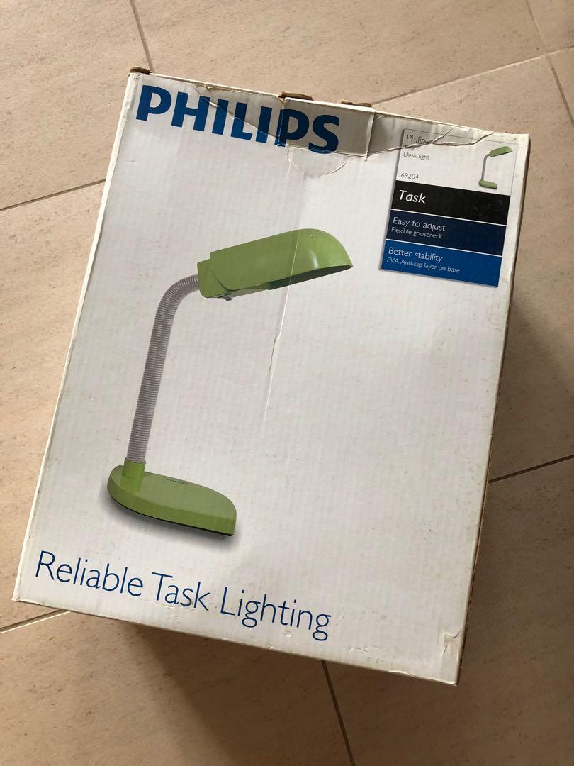 Philips Task desk study lamp, Furniture & Home Living, Furniture ...