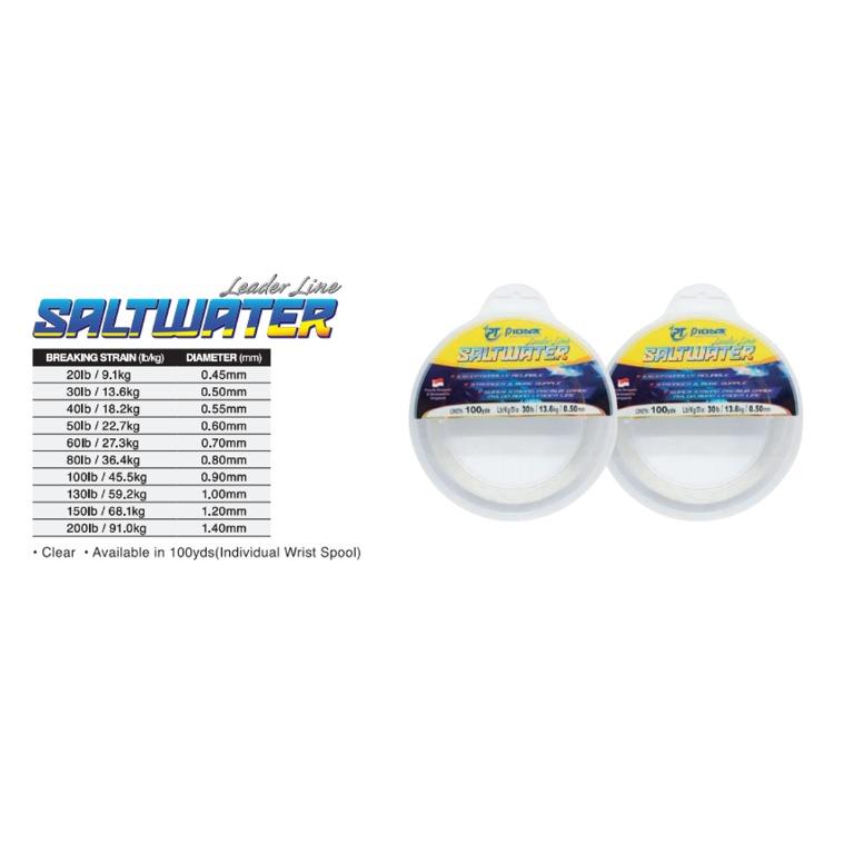 PIONEER SALTWATER LEADER, Sports Equipment, Fishing on Carousell