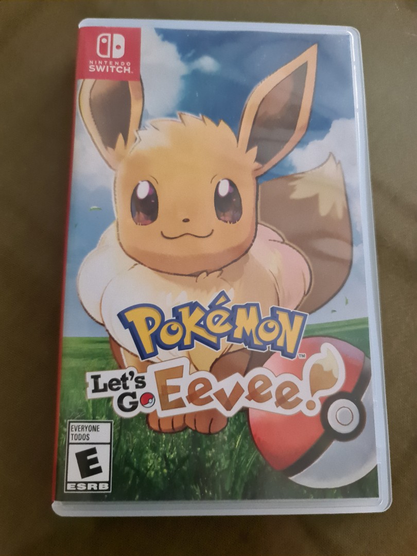Pokemon Eevee Nintedo Switch Game, Video Gaming, Video Games, Nintendo ...
