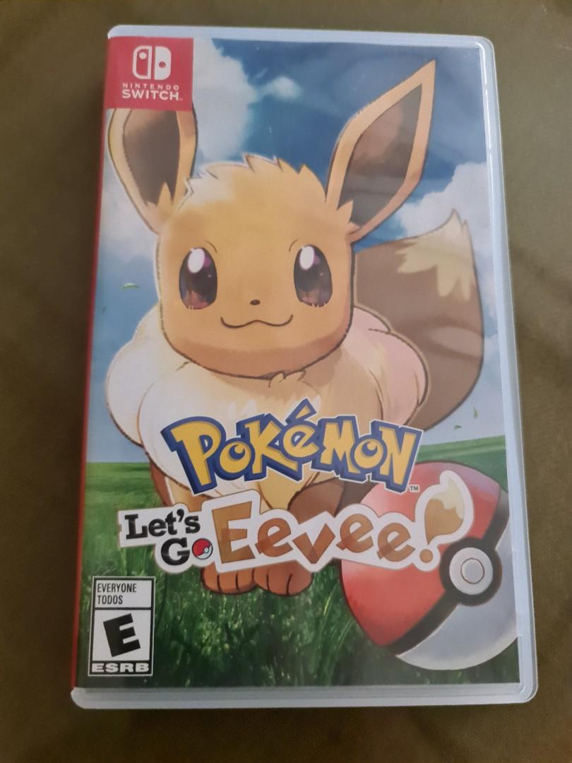 Pokemon Eevee Nintedo Switch Game, Video Gaming, Video Games, Nintendo ...