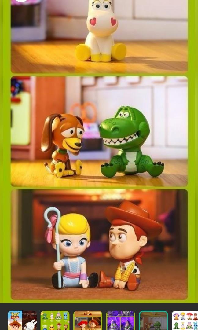 Preorder (Confirmed Design) - Pop MartDisney Toy Story 4 Sitting Series ...