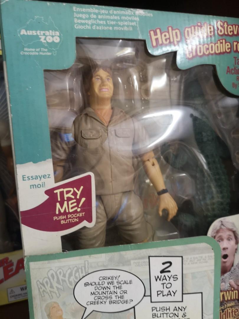 Rare Steve Irwin action figure BIG!, Hobbies & Toys, Memorabilia ...