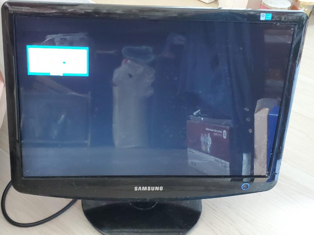 Samsung monitor 20 inch, 電腦＆科技, 電腦周邊及配件, 電子屏幕 - Carousell
