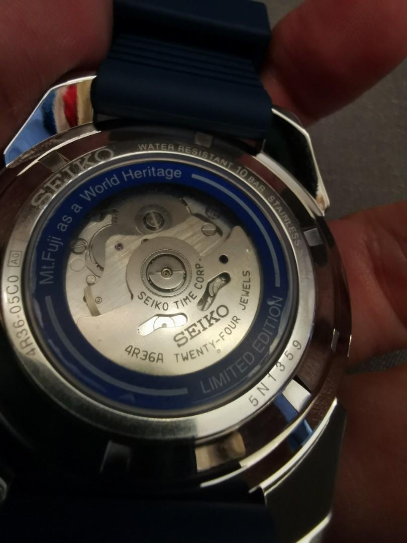 Seiko Mt fuji limited edition watch, Mobile Phones & Gadgets, Wearables ...