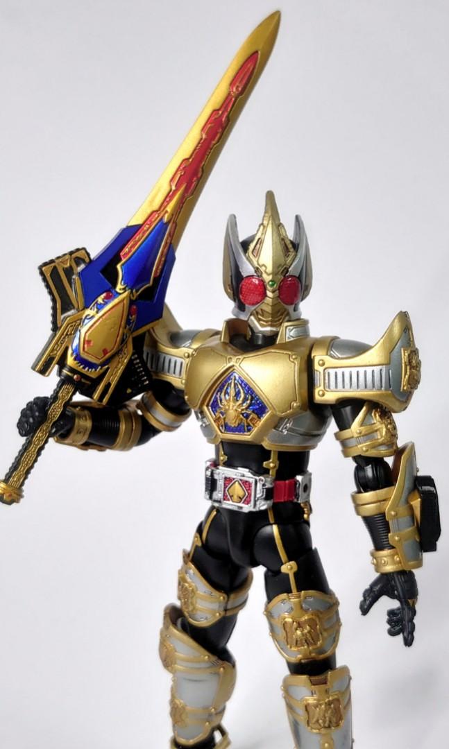 SHF KAMEN RIDER BLADE KING FORM 幪面超人 劍 帝王 重塗代工 無現貨 (內詳）, 興趣及遊戲, 玩具 & 遊戲 ...