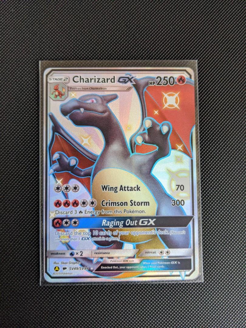 Shiny Charizard Gx - Hidden Fates SV49, Hobbies & Toys, Toys & Games on ...