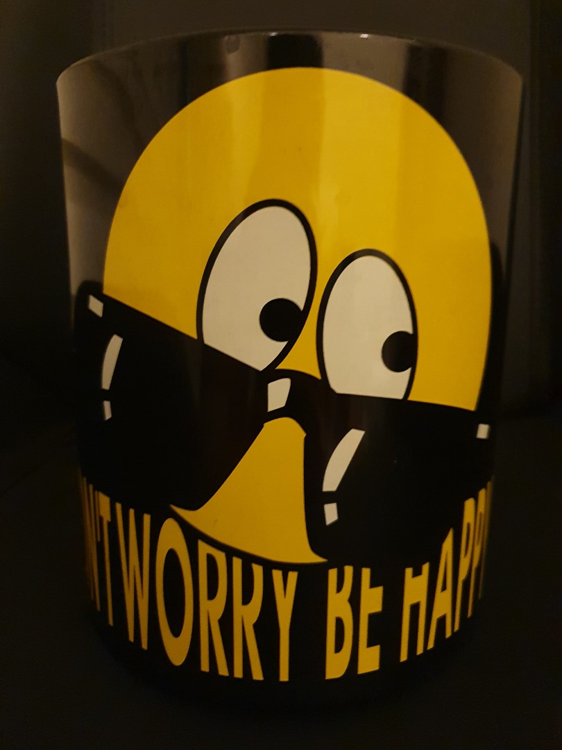 Smiley Trash Bin, Furniture & Home Living, Home Decor, Other Home Decor ...