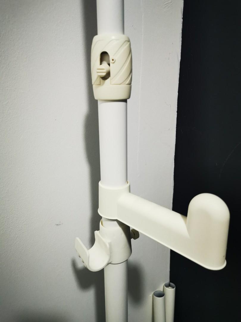 Standing Pole Rack, Furniture & Home Living, Furniture, Shelves ...