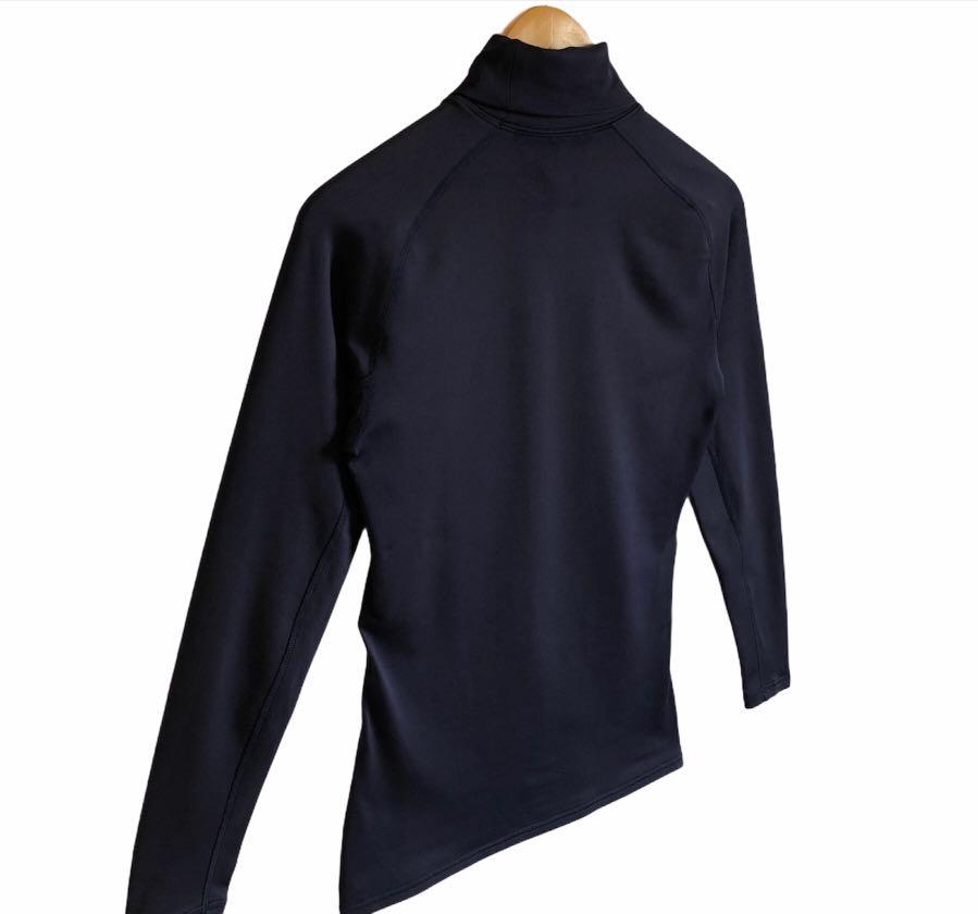 Under Armour Baseball Turtleneck Compression Shirt Dark Blue, Women's ...