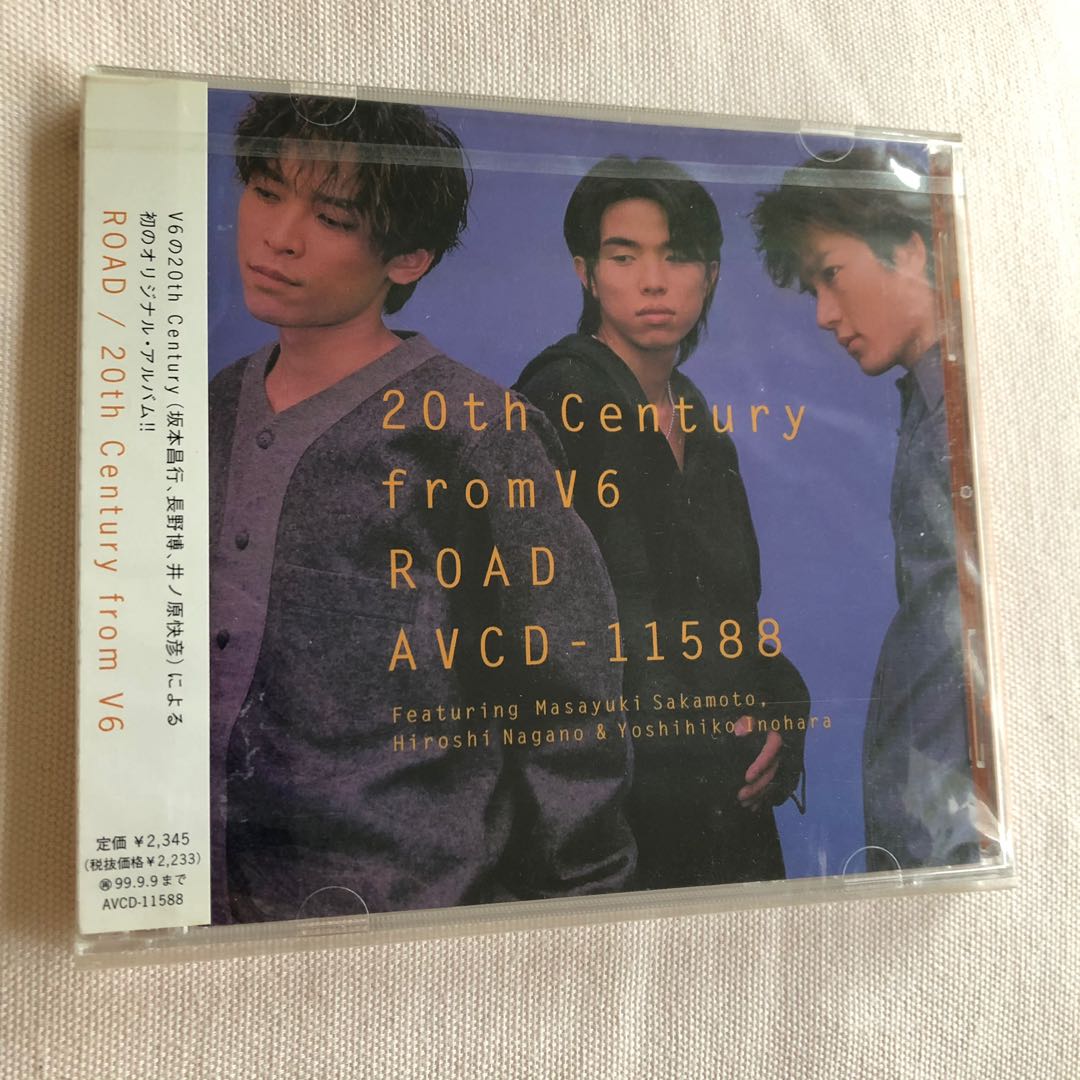 V6 20th Century 1st album 坂本昌行 長野博 井之原快彥, 興趣及遊戲, 收藏品及紀念品, 明星周邊 - Carousell