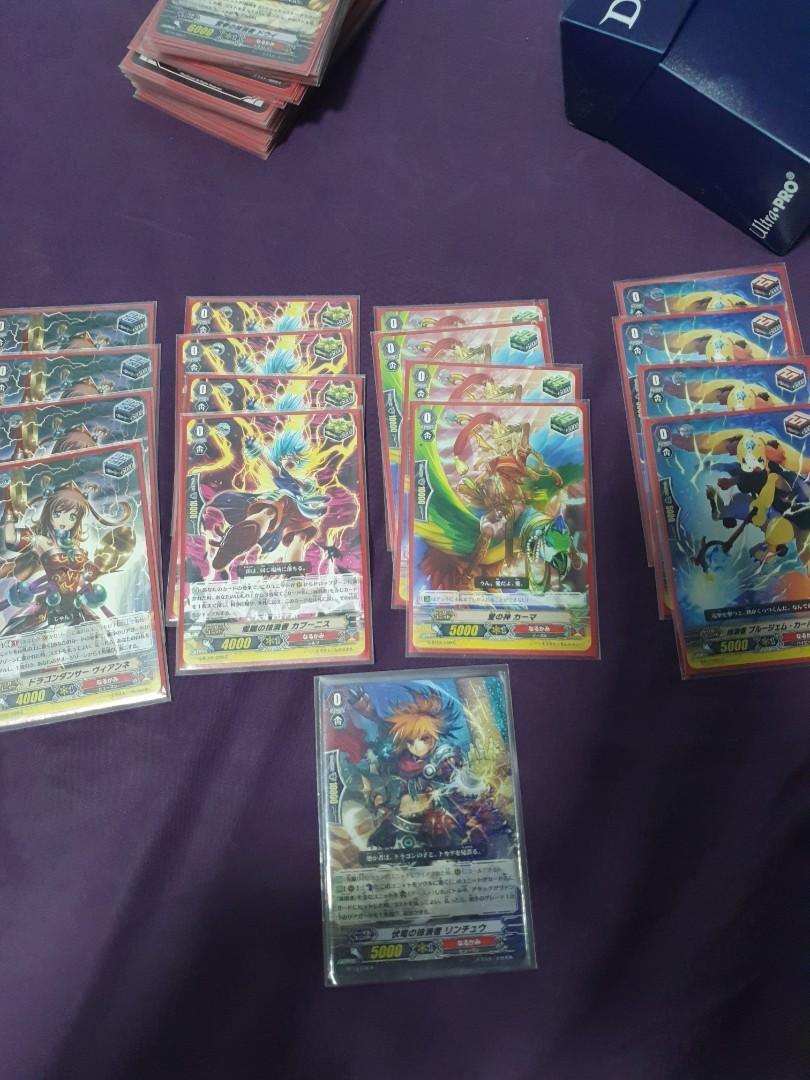 Vanguard Kagero Dragonic Overlord The end/ Burnout Dragon, Hobbies ...