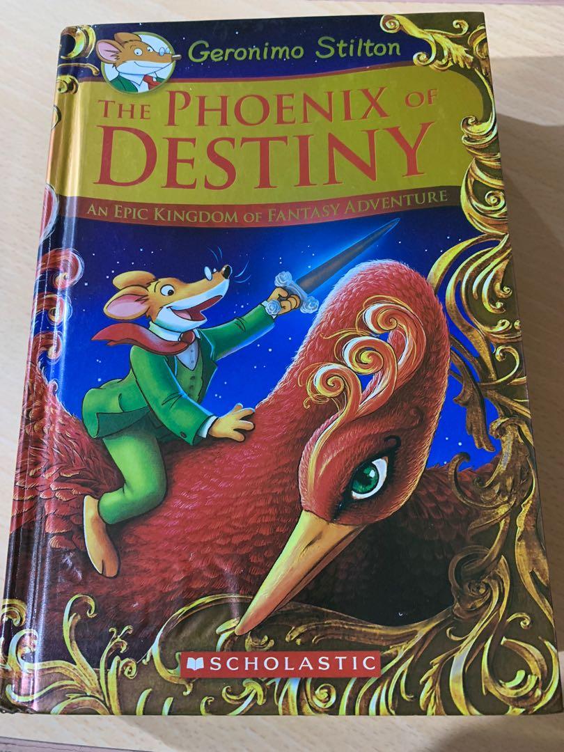 Very Good Condition Geronimo Stilton Phoenix Destiny Scholastic Fantasy ...