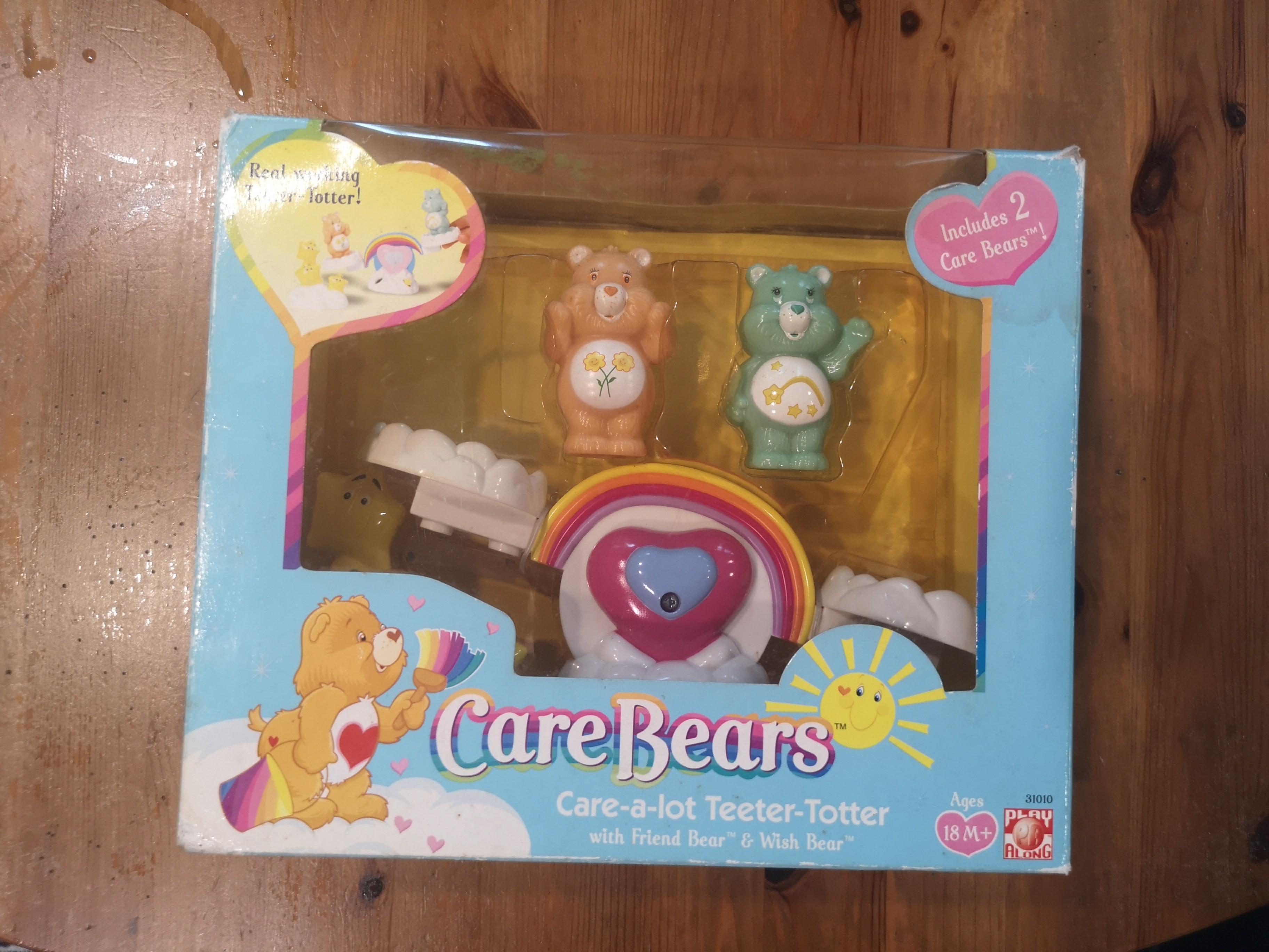 Vintage care bears Care-a- lot Teeter-totter toy, Hobbies & Toys, Toys ...