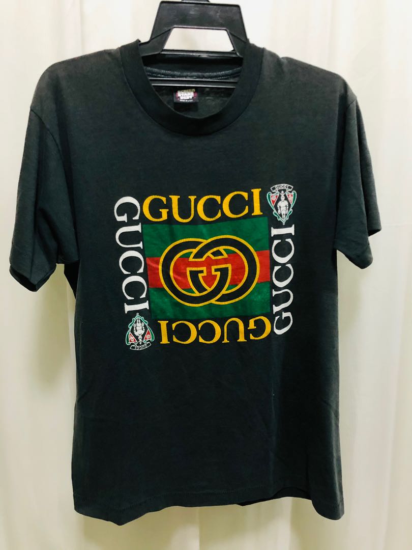 Vintage gucci bootleg, Men's Fashion, Tops & Sets, Tshirts & Polo ...