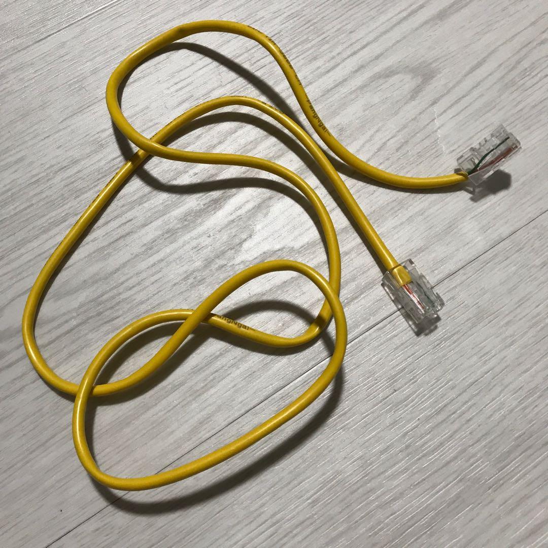 Lan Cable Yellow Cat.5 Utp 24AWG Style 2835 60c Ft4 Verified Eia/Tia ...