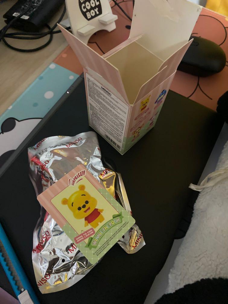 (Yellow Pooh) Miniso Blind Box, Hobbies & Toys, Toys & Games on Carousell