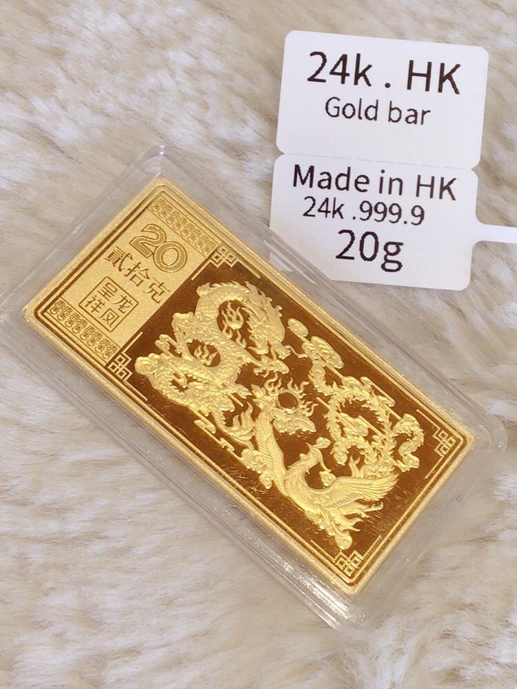 20g 24K Gold Bars, Women's Fashion, Jewelry & Organizers, Precious ...