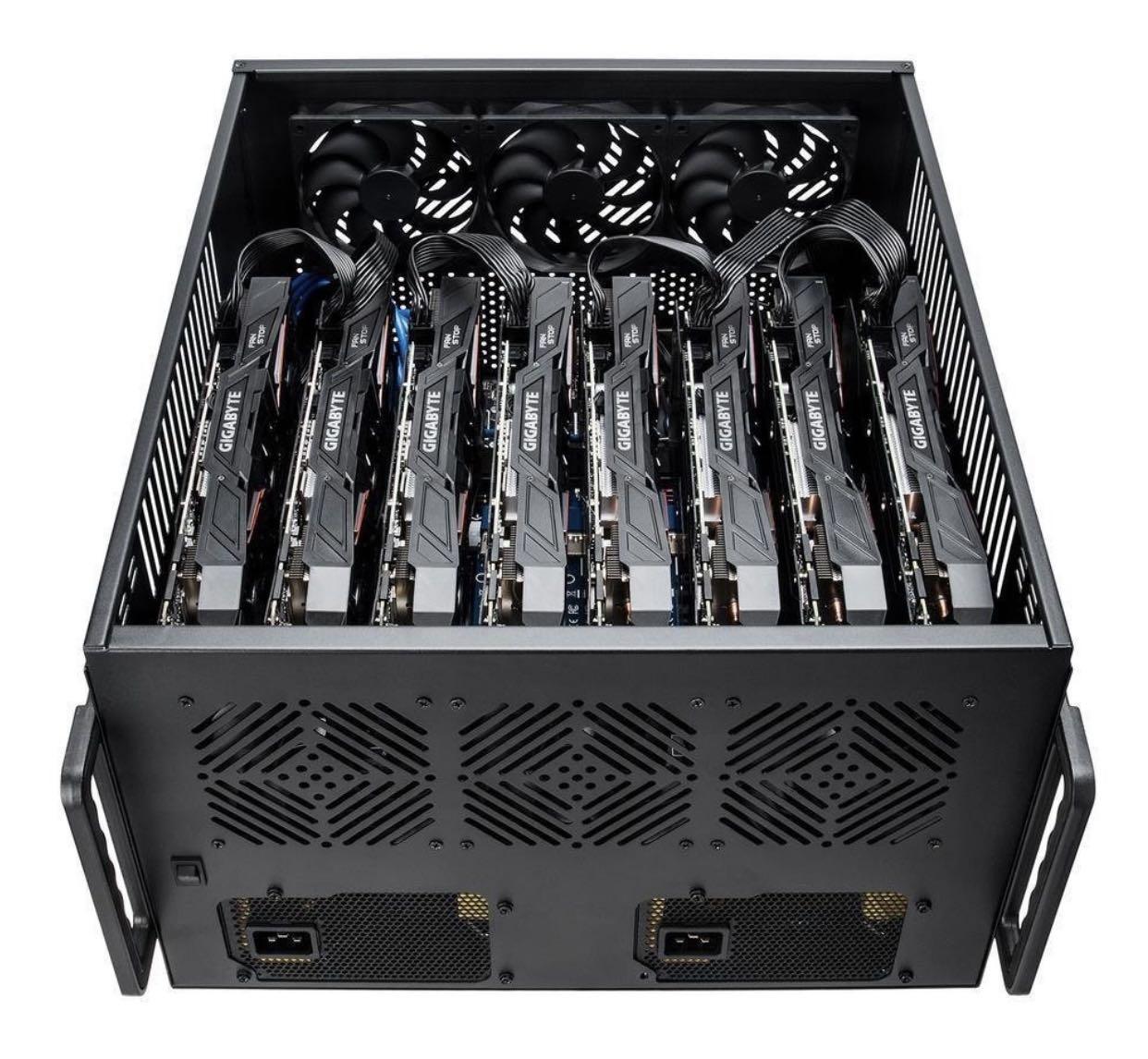 8X RTX 3080 Gigabyte Mining rig, Computers & Tech, Parts & Accessories ...