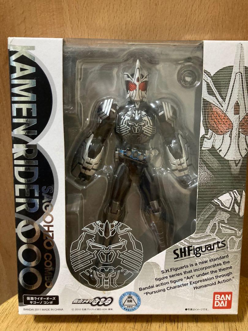 全新 SHF S.H.Figuarts Kamen Rider OOO Sagohzo combo幪面超人 犀猩象 重力聯組, 興趣及遊戲 ...