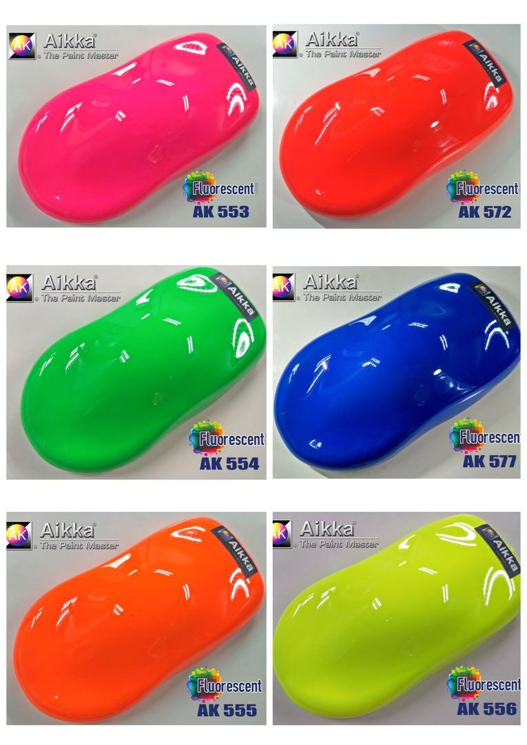 Car Spray Painting - Aikka Solid Colour / Fluorescent Series, Car ...