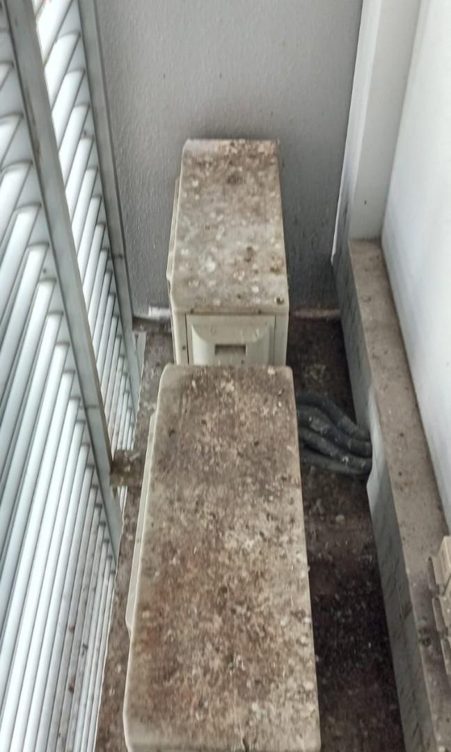 Bird Netting for Condo AC Ledge, Home Services, Home Cleaning, Deep ...